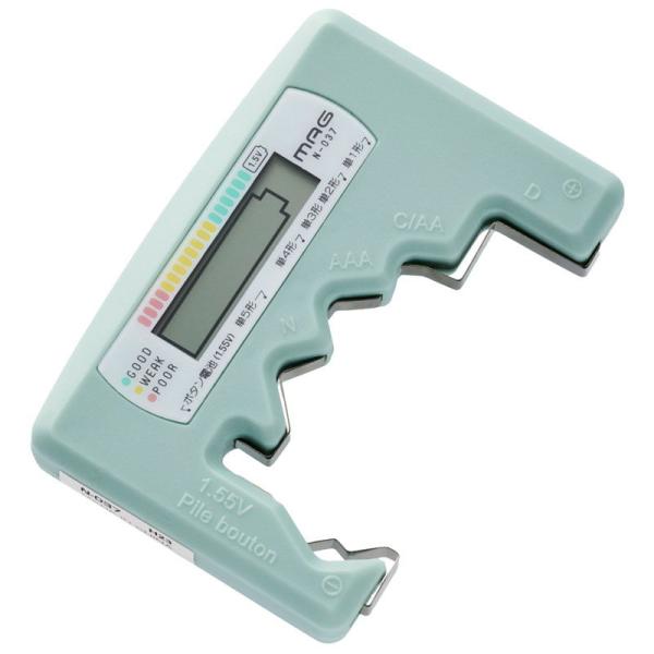 在庫状況：お取り寄せ/※電池の計測は必ず一個ずつ行ってください。◆電池の残りが一目で分かる電池残量チェッカー◆まだ使えるかな?　と気になる電池の残量確認に◆おしゃれなデザイン◆測定可能電池：　・乾電池(アルカリ/マンガン)：単1形〜単5形　...