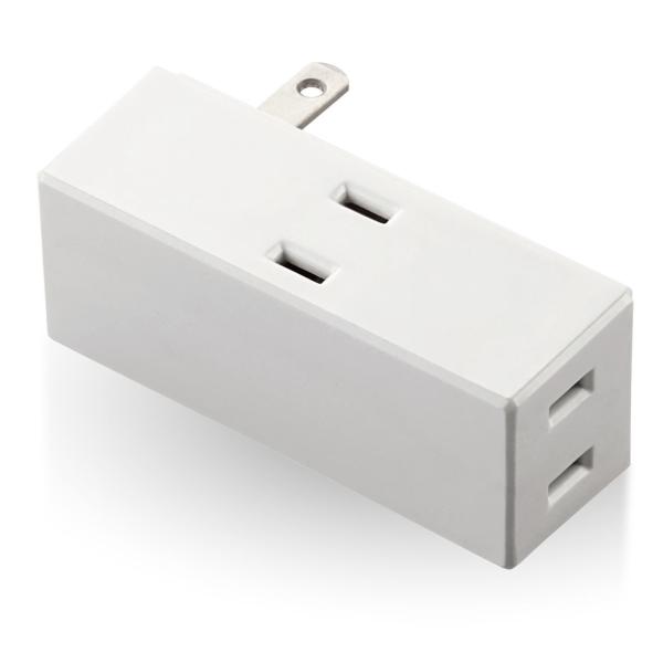 在庫状況：在庫あり/2016年10月 発売/◆耐熱性に優れたユリア樹脂を使用。1つのコンセントから3口に電源を分配することができるトリプルタップ。/[TTR042300WH]