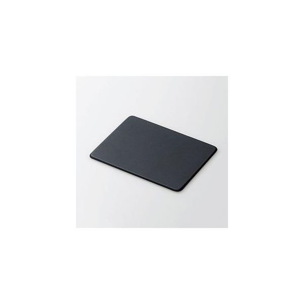 在庫状況：お取り寄せ/3日〜5日で出荷/2018年06月 発売/◆MP-SL01シリーズと比較し操作面が1．5倍拡大!◆どこにでも馴染むシンプルデザインで手触りのよいPUレザーを使用したソフトレザーマウスパッド。/[MPSL02BK]