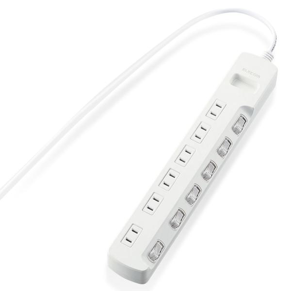 在庫状況：在庫僅少/2015年05月 発売/◆接続機器ごとにON/OFFでき、待機電力を個別に節約できる個別スイッチが付いた省エネタップです。/[TE5A2610WH]