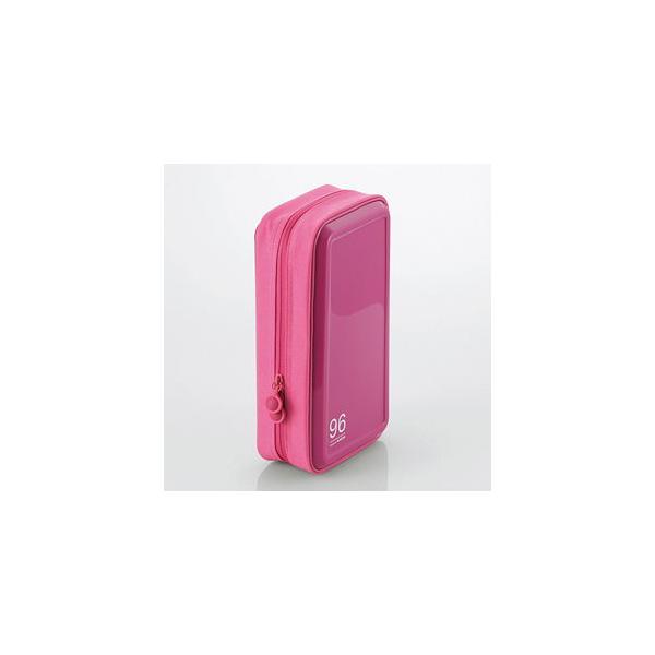 在庫状況：お取り寄せ/お届け：2〜3ヶ月/2014年01月 発売/◆縦にも横にも自立するスクエアデザイン!CD/DVDをスタイリッシュに収納できるCD/DVDファスナーケース。/[CCDH96PN]