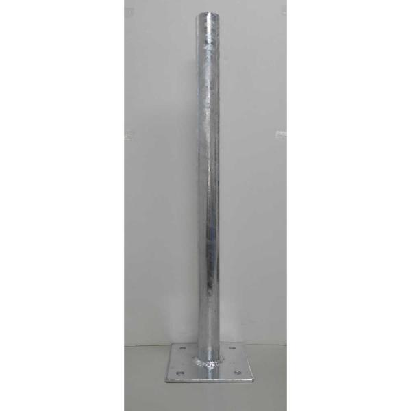 在庫状況：お取り寄せ/7日〜10日で出荷/◆信栄物産 門柱専用金具です。・サイズ：120角×34φ×L500mm/[C14シンエイ]