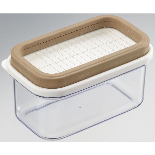 在庫状況：お取り寄せ/◆手に触れずにギュッと一押しで約10gにカットでき、そのまま冷蔵庫にストックできます。/[ST3009]