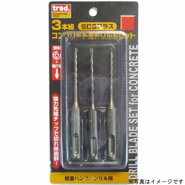 在庫状況：お取り寄せ/7日〜10日で出荷/※画像はサイズ違いのものになります。◆強力先端チップで切れ味抜群◆軽量ハンマードリル用/[819548SANKYO]