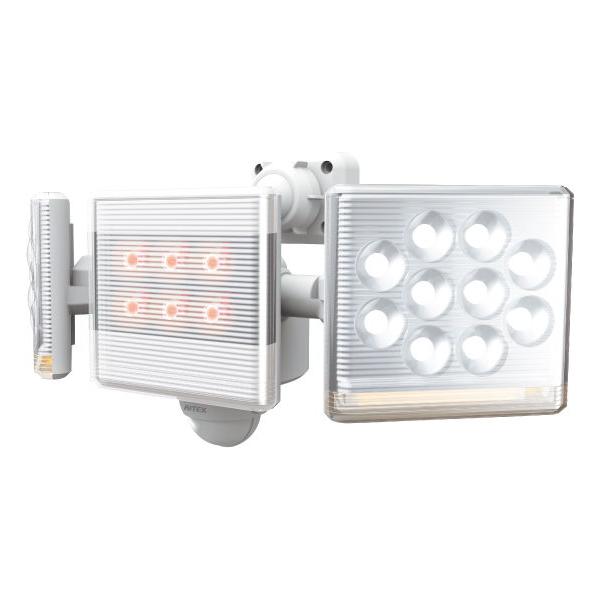 在庫状況：お取り寄せ/お届け：1〜2週間/2020年10月 発売/◆センサーライトをこえたブザーと光の防犯生活のオート照明◆あかるい白色灯100％・やさしい暖色灯40％・白色灯のちフラッシュ◆フリーアーム式、圧倒的自由度/[LEDAC2030]