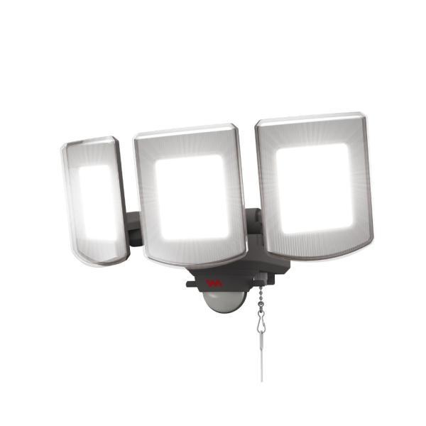 在庫状況：お取り寄せ/3日〜4日で出荷/◆明るさ、センサーの基本性能を追求したコンセント式センサーライト◆4800ルーメンの大光量のライトを搭載した3灯式◆マルチアーム式で自由な配光が可能/[LEDAC342]