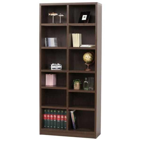 在庫状況：お取り寄せ/7日〜10日で出荷/★組立：お客様組立●本棚などに最適な強化シェルフ◆サイズ(約)：幅80×奥行29×高さ180　◆内寸上部(約)：幅36×奥行27.5×高さ87cm(1.5cmピッチ47箇所移動)◆内寸下部(約)：幅...