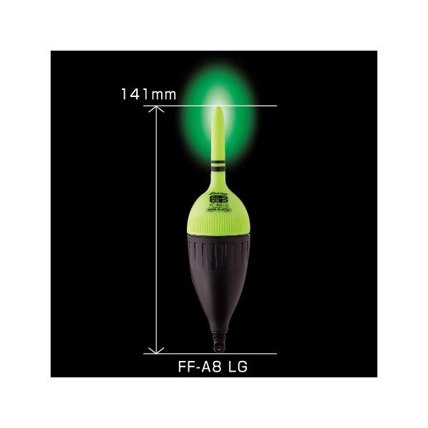在庫状況：お取り寄せ/◆タチウオ・イカ等の遠投を必要とするウキ釣りに最適な自立/普通兼用ウキ・サイズ：高さ141×最大径36mm・本体質量：18.80g(電池含む)/[FFA8LGフジトウキ]