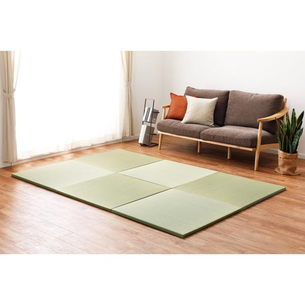 在庫状況：お取り寄せ/お届け：1〜2週間/※画像はイメージです。こちらの商品は1枚です。◆床に並べるだけで簡単に畳のスペースが作れる(置き畳)◆軽量なので女性1人でも取り扱いがラクラク◆ちょっとした隙間スペースを有効活用できるのでキッズ向け...