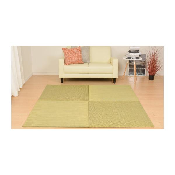 在庫状況：お取り寄せ/お届け：1〜2週間/※画像はイメージです。こちらの商品は1枚です。◆床に並べるだけで簡単に畳のスペースが作れる(置き畳)◆軽量なので女性1人でも取り扱いがラクラク◆ちょっとした隙間スペースを有効活用できるのでキッズ向け...