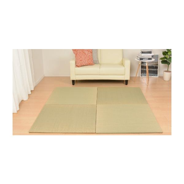 在庫状況：お取り寄せ/お届け：1〜2週間/※画像はイメージです。こちらの商品は1枚です。◆床に並べるだけで簡単に畳のスペースが作れる(置き畳)◆軽量なので女性1人でも取り扱いがラクラク◆ちょっとした隙間スペースを有効活用できるのでキッズ向け...