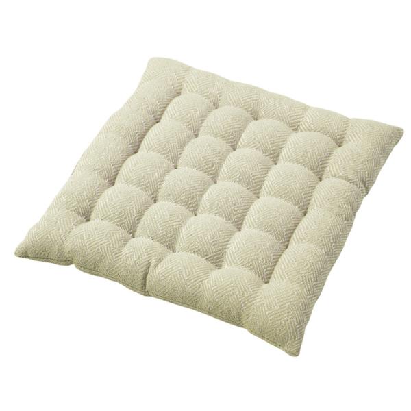 在庫状況：お取り寄せ/お届け：1〜2週間/◆インド綿ならではのやさしい風合いが魅力のシートクッション。裏面も同一生地を使用。◆適度な厚みで、お尻を優しくサポート。◆椅子以外にも、床やソファ、車のシートなど様々な場所で活躍。/[アルトSGR]