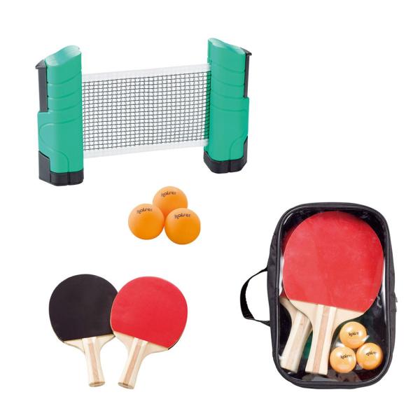 在庫状況：お取り寄せ/お届け：1〜2週間/◆どこでも楽しく卓球セット!◆デスク、ちゃぶ台などの机に設置できます。◆取り付け、片付け簡単で早く、収納袋のセットなので持ち運びも便利！/[KW020カワセ]【report】