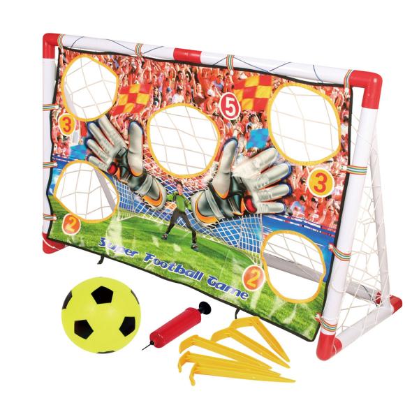 在庫状況：お取り寄せ/お届け：1〜2週間/◆お庭や公園でサッカーを楽しめる!◆ターゲットゴールで競ったり、外せば通常のサッカーゴールとしてご使用頂ける2WAYタイプ。/[KW656カワセ]