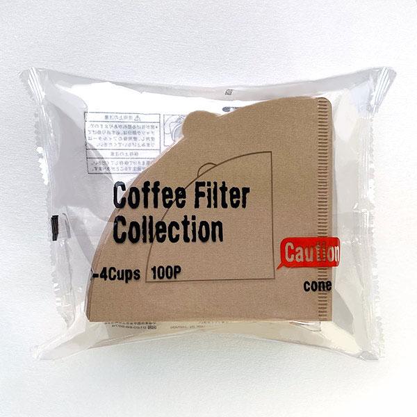 在庫状況：お取り寄せ/※円すいドリッパー専用フィルターです。台形ドリッパーでは使用できません。※お使いのドリッパーとフィルターのサイズの形状が合っているかをお確かめの上ご使用ください。※WEB上のため、実物と画像の色が、多少違う点がございま...