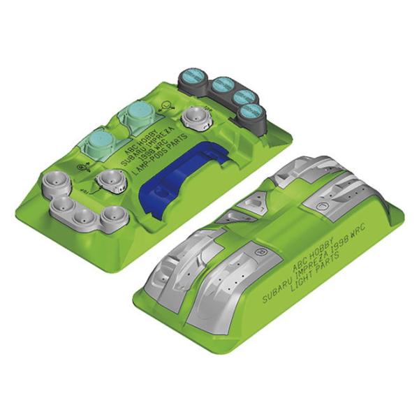 在庫状況：在庫僅少/2025年06月 発売/※画像は取り付けイメージです。実際の商品とは異なる場合がございます。※ボディ及び、LEDは付属していません。ABCホビー　RCボディビルドシリーズ ナイトステージ #006 (インプレッサ 99用...