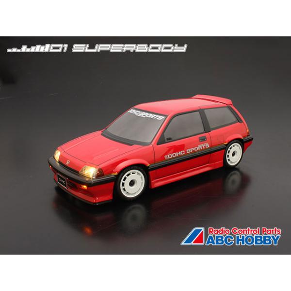 在庫状況：お取り寄せ/2025年07月 発売/※写真は塗装完成作例です。本製品は未塗装・未組立てクリアボディです。 ※本製品には走行用シャーシ、タイヤ、ホイル、電飾LED、ナンバープレートは付属しません。ABCホビー 1/10 電動RCカー...