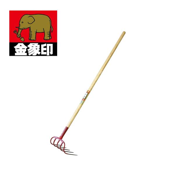 在庫状況：お取り寄せ/7日〜10日で出荷/◆先爪はスチール製ワンピース(無溶接一体加工)5本爪タイプ◆天然木の柄を採用し、収穫作業用として最適。◆爪部は炭素鋼S70C相当を使用し、焼入れ・焼戻しの熱処理を行っています。/[31042アサカ]