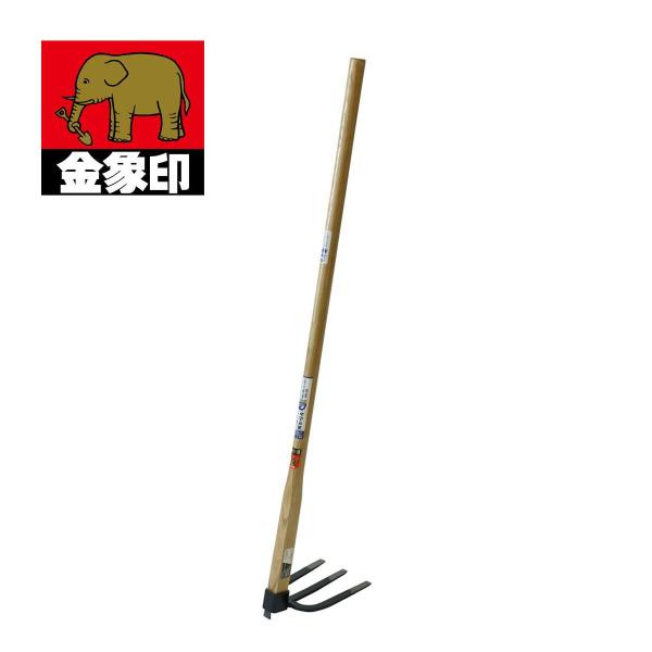 在庫状況：お取り寄せ/7日〜10日で出荷/◆頭部(掘り起こし部)はスチール製三本爪タイプです。◆掘り起こし作業用に最適。◆畑や果樹園等の農作業。/[73657アサカ]