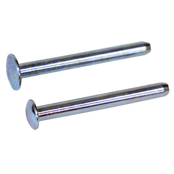 在庫状況：お取り寄せ/7日〜10日で出荷/◆ショベルのすくい部と柄部を止めるスチール製の替リベットです。◆大と小のリベットが各1本のセットです。◆ショベルの柄を交換するときに。/[75189アサカ]