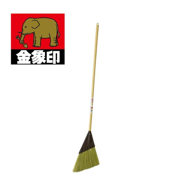 在庫状況：お取り寄せ/3日〜4日で出荷/◆掃き寄せ部に樹脂を使用し、しなやかな腰の万能清掃用ホーキ。/[150783アサカ]