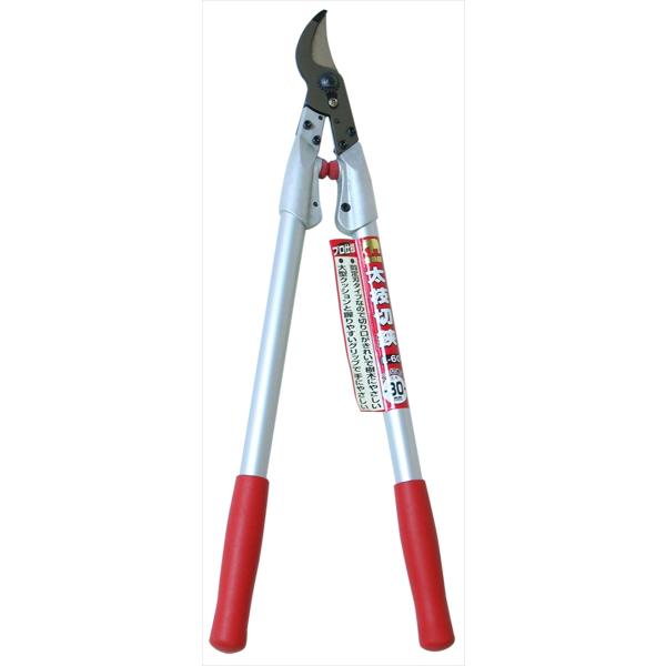 在庫状況：お取り寄せ/7日〜10日で出荷/◆柄は衝撃吸収用クッションとソフトグリップの太枝の剪定作業用スチール製太枝切鋏。◆刃先は熱処理を施すことにより耐磨耗性に優れ、切れ味が持続します。◆握り柄は軽量なアルミパイプ柄を使用。/[19084...