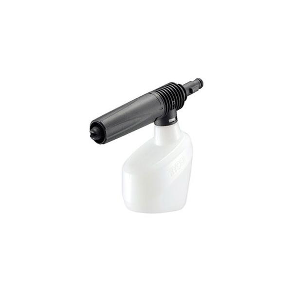 在庫状況：お取り寄せ/お届け：約2週間/※適応機種をお確かめの上、ご注文ください。◆リョービ(KYOCERA) 高圧洗浄機用　泡ノズル◆クルマや網戸の洗浄に洗剤を泡状にして、噴射できます。◆タンク容量：500ml/[6710121KYOCERA]