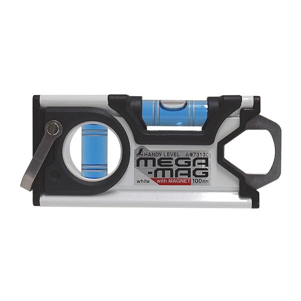 在庫状況：お取り寄せ/お届け：約1週間/◆吸着力3倍(当社比)のヨーク付ネオジム磁石採用で単管を叩いてもズレません。◆両端ステンフック付で高所作業に安全な落下防止対応タイプです。◆大型カラビナも楽に取り付けられる固定式です。/[73130シンワ]