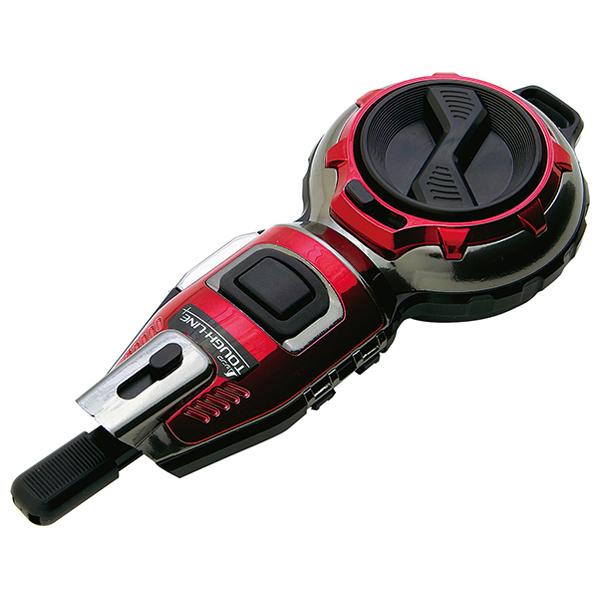 在庫状況：お取り寄せ/お届け：約1週間/◆途切れず鮮明な墨が打てる耐久性の高い糸です。◆糸の保水力が高く、墨を付け直さずに連続した墨打ち作業が可能です。◆新ロック機構採用でタンクフタがスムーズに開閉でき、糸通しが不要です。/[73287シンワ]