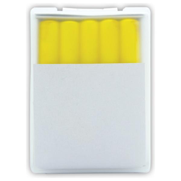 在庫状況：お取り寄せ/お届け：約2週間/◆チョークを大切に保護するプラケース付です。◆コンパクトサイズで携帯に便利です。◆透明ケースなのでチョークの色が一目でわかります。/[74143シンワ]