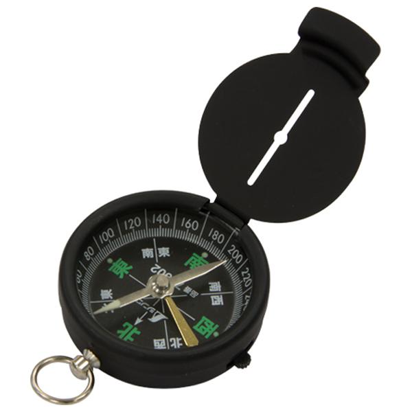 在庫状況：お取り寄せ/お届け：約1週間/◆最も一般的に使用されている、ドライタイプのコンパスです。◆指針ストッパー付で指針の固定ができるので、方向合わせが簡単です。◆度数盤の東西南北のドット及び針の先端が蓄光塗料付なので暗い場所でも方向が分...