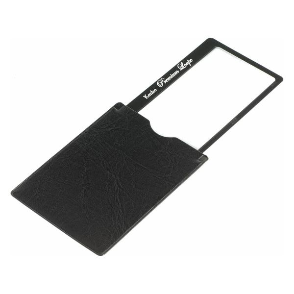 在庫状況：お取り寄せ/お届け：約2週間/2019年09月 発売/◆どこへでも持っていける超薄型シートルーペ。◆倍率3倍。ルーペとケースが一体型になったカード型のルーペ。◆ルーペを傷つけることなく持ち運ぶことが可能です。/[KTL015NBK]