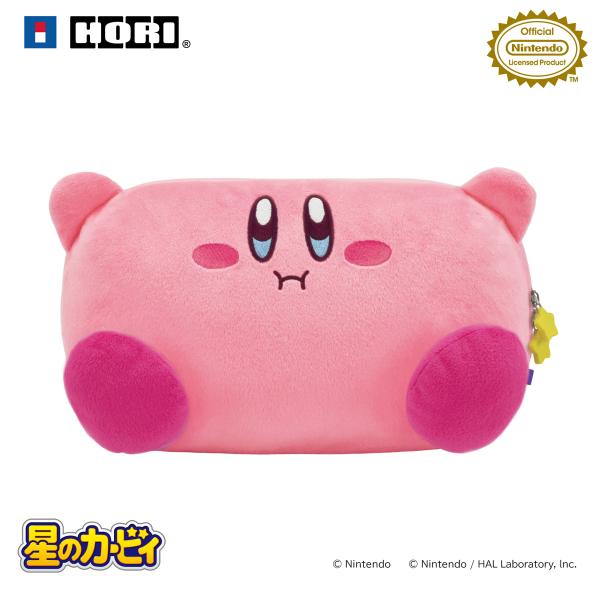 在庫状況：在庫あり/2025年12月 発売/※本品には、Nintendo Switch 2 本体は付属しておりません。※写真と本品は多少異なる場合があります。ぬいぐるみのようなカービィがかわいい、ふかふかな手触りのポーチです。