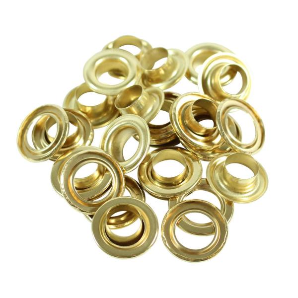 在庫状況：お取り寄せ/7日〜10日で出荷/※ご使用上の注意をご使用前に必ずお読みください。◆丈夫な真鍮製。◆書類とじ・文具・バッグ・靴などに。◆車シート(ホロ)の穴の補強に。/[047438イト]