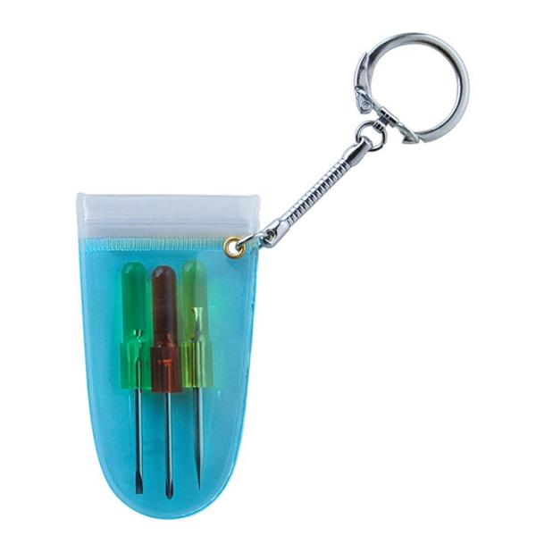 在庫状況：お取り寄せ/取引先在庫あり3日〜5日で出荷/※色の選択はできません◆プラス、マイナス精密ドライバーと針の3本セットです(MINI)。/[103カネコ]