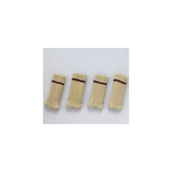 在庫状況：お取り寄せ/7日〜10日で出荷/◆イス脚にスッポリはかせるだけでフローリングや畳のキズを防ぎます◆ぴったりフィットのリブ網みで、丈夫な2重構造◆直径約2〜7cmのイス脚に対応します/[AIC03IV]