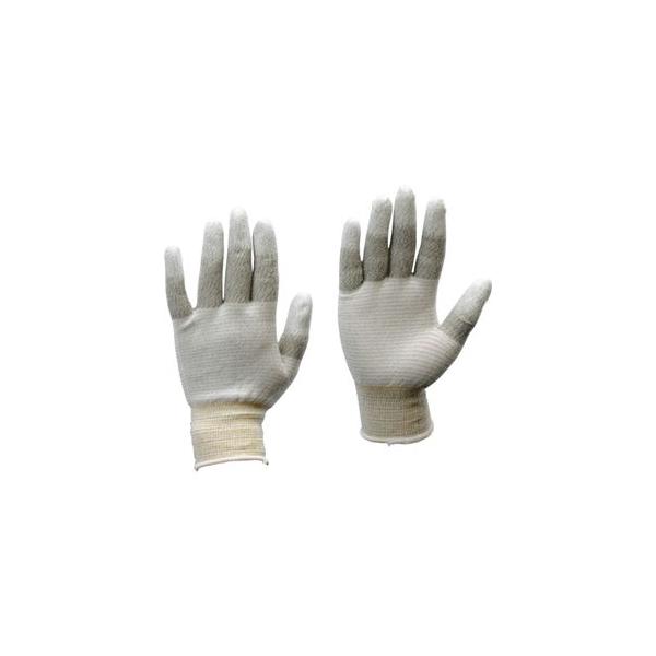 在庫状況：お取り寄せ/取引先在庫あり3日〜5日で出荷/◆すべり止め効果抜群の指先コートです。◆通気性が良く、長時間使用してもむれにくいです。◆電子機器・精密機器の組立、その他静電気を嫌う作業に。/[F63SHOZAN]