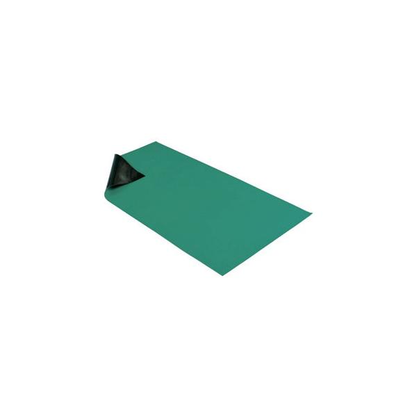 在庫状況：お取り寄せ/取引先在庫あり3日〜5日で出荷/※アース線は別売です。◆耐摩耗性に優れるPVC製マットです。◆補強繊維入りで、マットの伸縮を防止します。◆はんだ付け作業がなく、耐久性/耐摩耗性を求める現場に。/[F727ホザン]