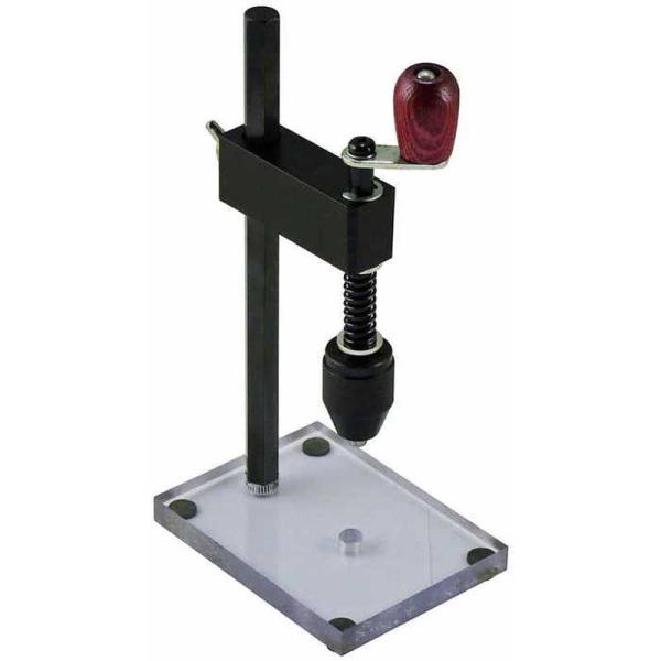 在庫状況：お取り寄せ/お届け：約1週間/◆工作台、作業台、机等の上で手軽に穴あけ作業ができます。◆模型や小物の加工や電子基盤等の穴あけにボール盤仕様で垂直で正確に穴をあける事ができます。◆ドリル刃を交換する事により一般木材、プラスチック、軽...