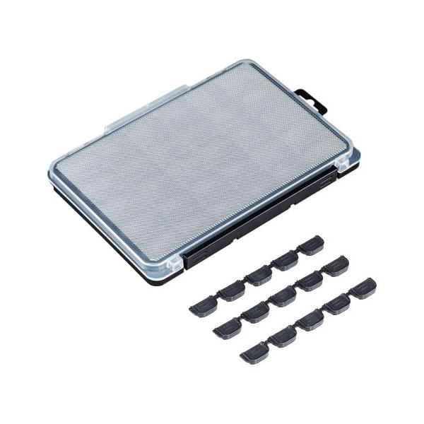 在庫状況：お取り寄せ/お届け：1〜2週間/◆3010サイズの薄型ケース。自社のあらゆるボックスにシンデレラフィットする3010サイズを採用することでシステム収納の幅が格段に広がりました。・サイズ：205×145×18mm/[ライトゲムケス3...