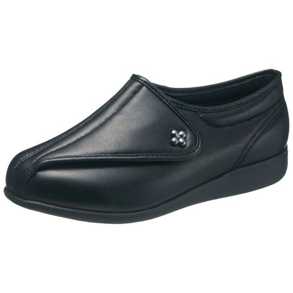 在庫状況：お取り寄せ/2日〜5日で出荷/◆様々な足に優しい機能を搭載した『快歩主義』のロングセラー品番(L011)。◆履き口が大きく開き、ご自身でも履きやすく、サポートする方も履かせやすい仕様です。◆足の負担を軽減した足にやさしい作りとなっ...