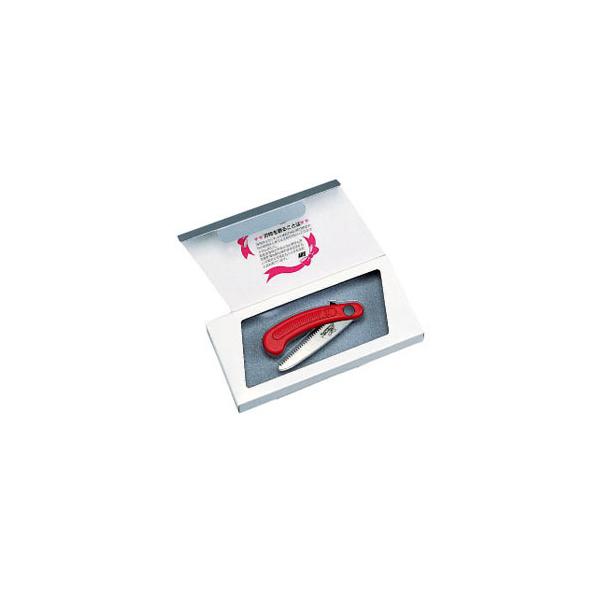 在庫状況：お取り寄せ/7日〜10日で出荷/◆小さくても高性能。ポケットサイズでシャープな切れ味。刃長90mmのコンパクトな鋸(花小町(IK-10-R))のギフトです。/[GIK10アルス]