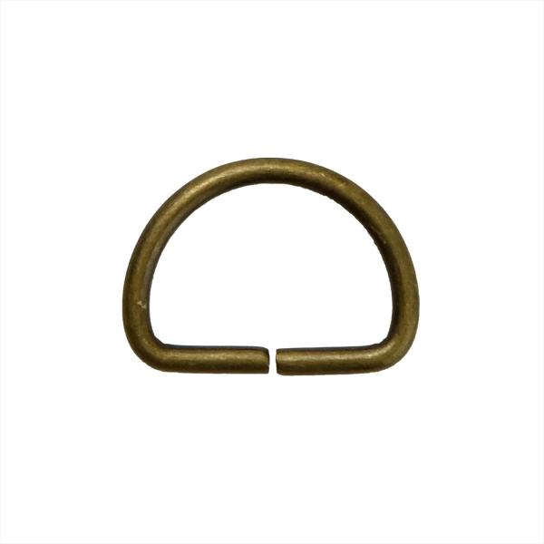 在庫状況：お取り寄せ/7日〜10日で出荷/※画像はイメージです。◆ナスカンと合わせて使う、錆びない真ちゅう製のDカンです。/[SUN10102キヨハラ]