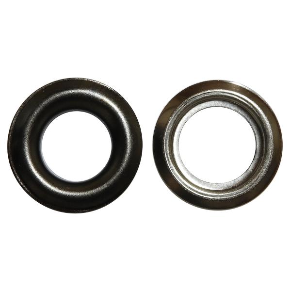 在庫状況：お取り寄せ/7日〜10日で出荷/※画像はイメージです。◆ひも通しの穴の補強や装飾に。◆強く、サビにくい真ちゅう製。◆【取り付けに最適な生地の厚み】#25(内径約10mm)：約3〜4mm/[SUN11175キヨハラ]