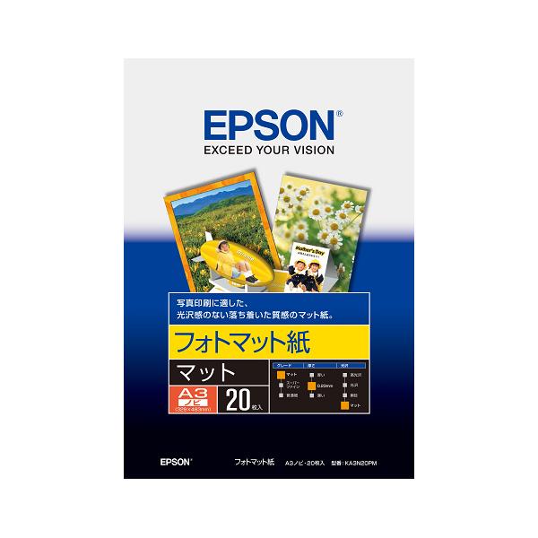 在庫状況：お取り寄せ/3日〜5日で出荷/2000年04月 発売/◆紙の持つやわらかな質感と写真表現が特徴。◆紙種を自在に選べるインクジェットならではの用紙。◆ペーパークラフトの用途にも最適。/[KA3N20PM]