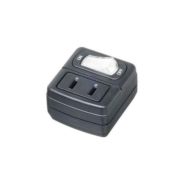 在庫状況：お取り寄せ/◆コンパクトサイズ◆電源をON/OFFできるスイッチ付き・口数：1個口/[Y02F110BK]