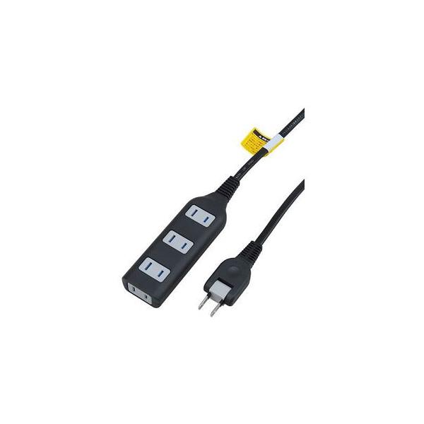 在庫状況：お取り寄せ/3日〜4日で出荷/◆トラッキング火災を予防する絶縁カバー付き◆ホコリの進入を防止する安全シャッター付き◆180°動くスイングプラグ・口数：4個口・コード長：1m/[Y02S401BK]