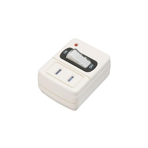 在庫状況：お取り寄せ/お届け：2〜3週間/◆コンパクトサイズ◆電源をON/OFFできるスイッチ付き◆トラッキング火災を予防する絶縁カバー付き・口数：1個口/[Y02FSK110WH]