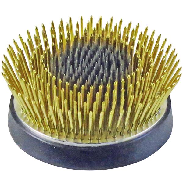 在庫状況：お取り寄せ/お届け：約1週間/◆針が放射状になっているのでそのまま挿すだけで茎や枝が自然に広がる剣山です。◆放射状なので円テーブルでの生け花にも容易に形が整います。/[306PART2BP]