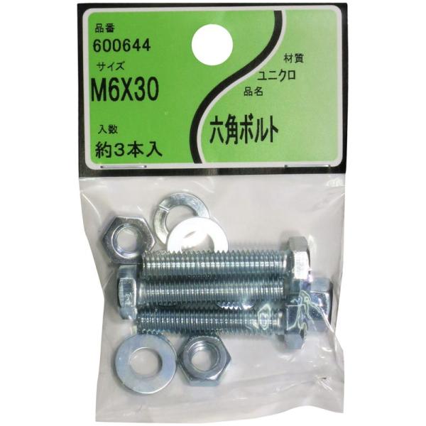 在庫状況：お取り寄せ/お届け：約1週間/◆日曜大工からプロの職人まで、あらゆる作業に。◆六角ボルトは一般的にナットと一緒に使用される事が多く、名前の通り頭部が六角形のねじで、一般的には(ボルト)と言えばこの六角ボルトの事を指します。◆六角ボ...